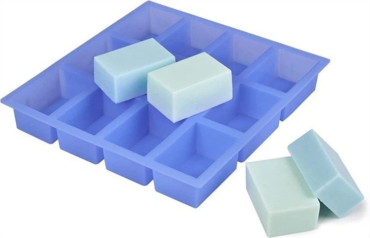 Customized Rectangle Shape Silicone Soap Mold Manufacturers in China